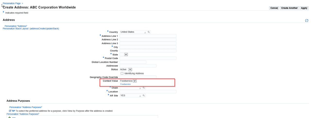How To Set Values For Descriptive Flexfields Context And Segments Based On Oracle R12