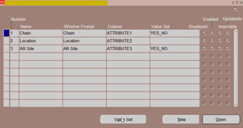 How to Set Values for Descriptive Flexfield's Context and Segments Based on Oracle R12 ...