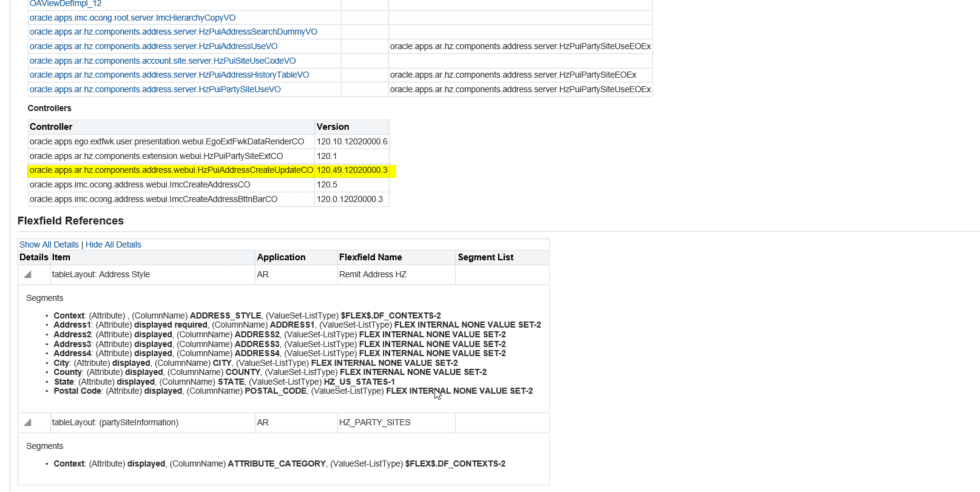 How to Set Values for Descriptive Flexfield's Context and Segments ...