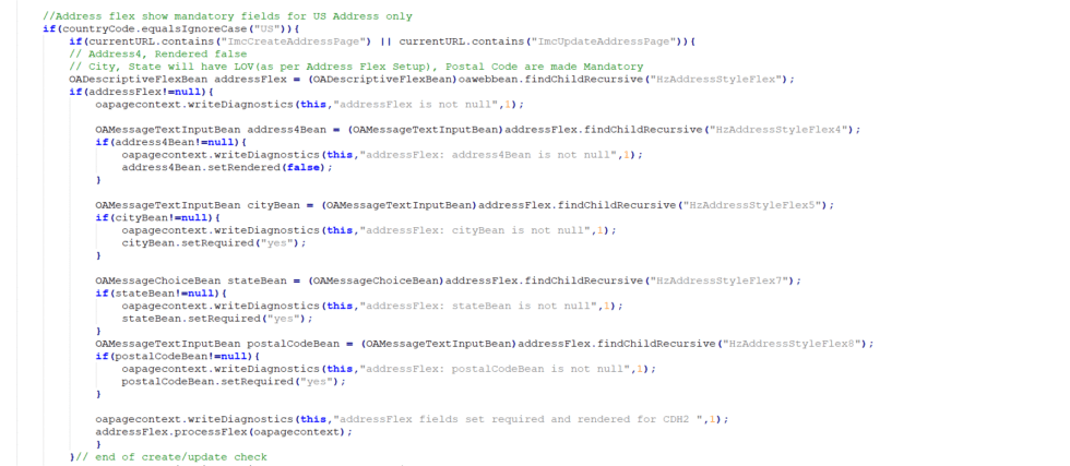 How To Set Values For Descriptive Flexfields Context And Segments Based On Oracle R12