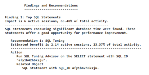 Getting Started with Oracle Automatic Workload Repository (AWR) Reports ...
