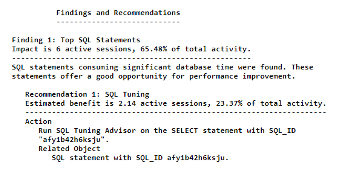 Getting Started With Oracle Automatic Workload Repository Awr Reports