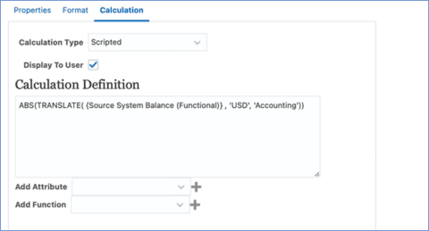 Technical Guide: Calculated Attributes in Oracle Account Reconciliations